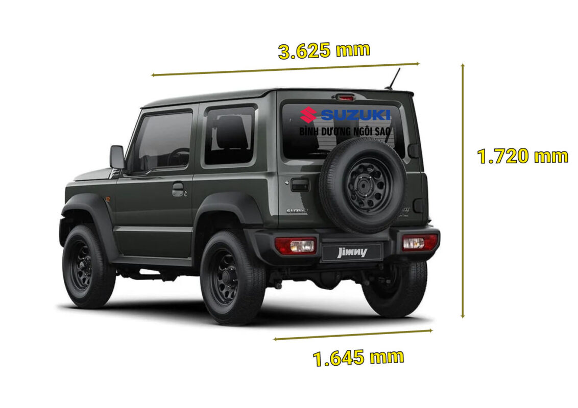 Suzuki Jimny 2025 Bảng giá và thông số kỹ thuật chính thức
